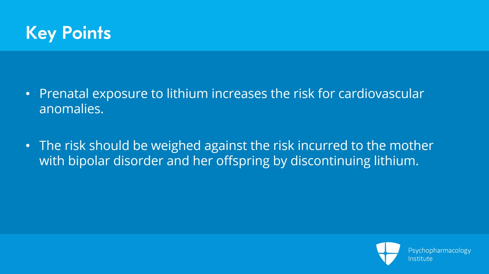 Risks of Using Lithium in Pregnancy | Psychopharmacology Institute